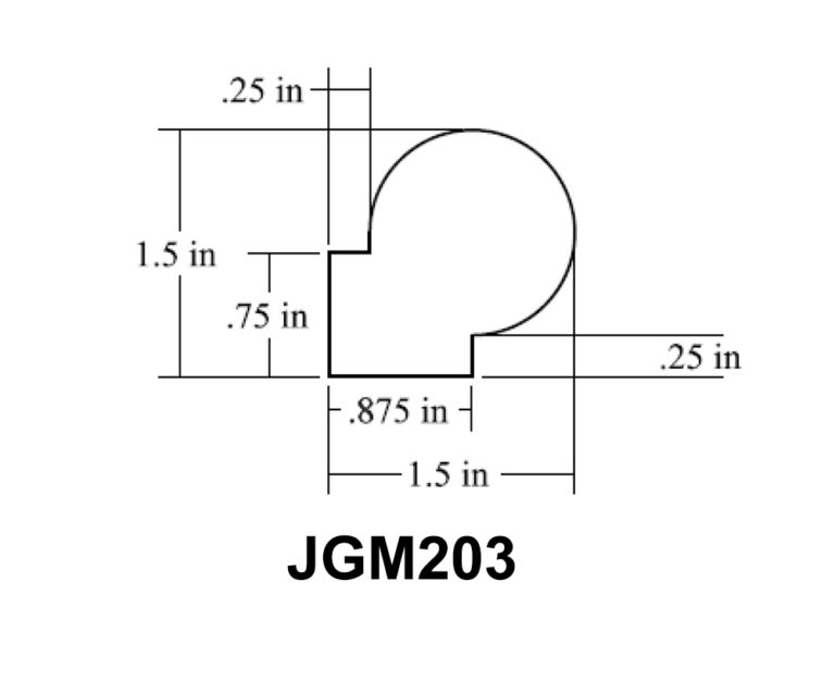 Moulding Profiles Library - Custom Profiles Available - mcilvain.com