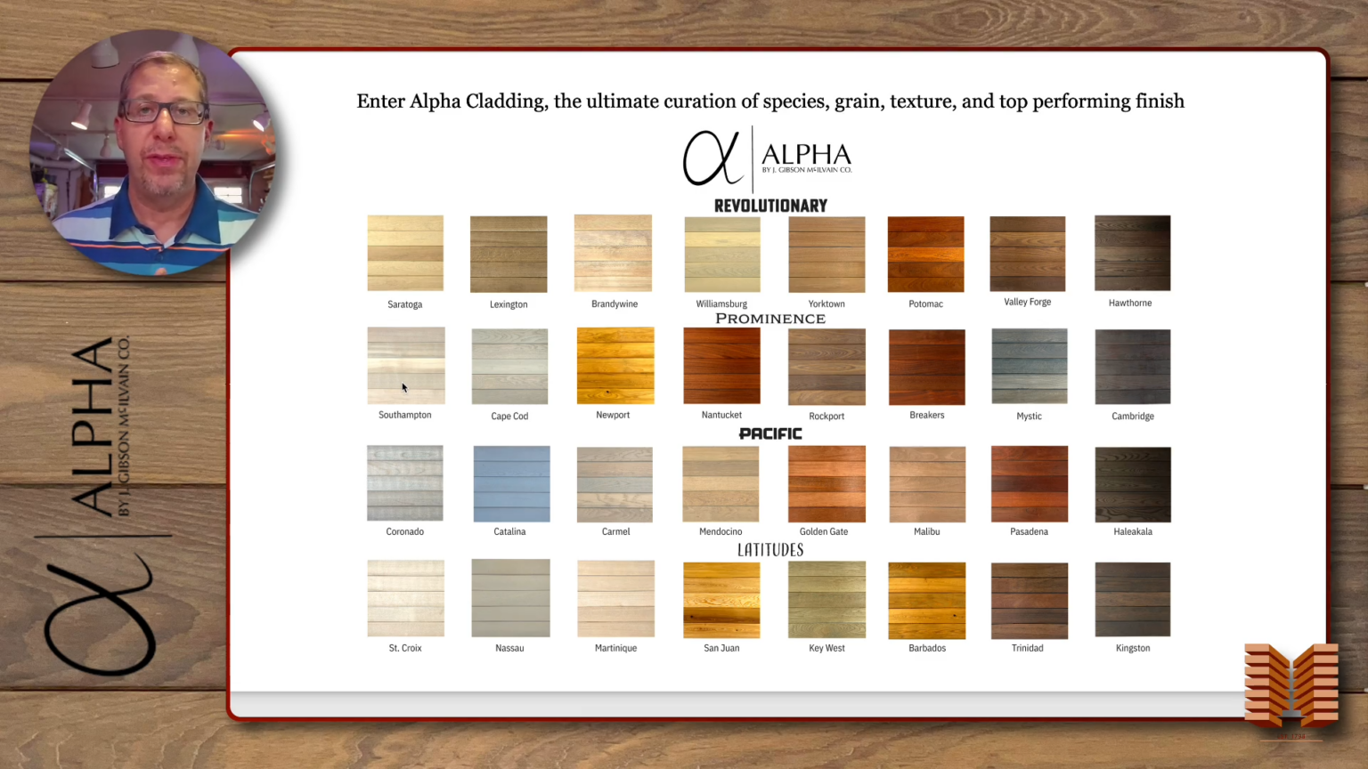 Alpha Wood Cladding - J Gibson McIlvain Co